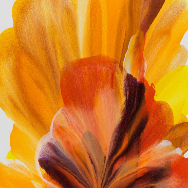 Terry Kruse Original Abstract Art – Fluid, no brush abstract art ...
